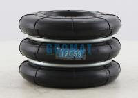 China Triple Convoluted Rubber Air Bellows S-90-3 YOKOHAMA Industrial Air Spring For Punching Machine  for sale