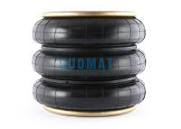 China W01-M58-6136 Firestone Triple Convoluted Rubber Air Spring Style 33 Bellow Air Bag for sale