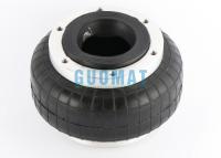 China Single Convoluted Industrial Air Spring 88540 / 88820 Rubber Air Bags With Flange Ring for sale