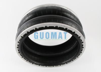 China Large Air Bag LHF500/220-2 Industrial Rubber Bellows Air Spring With Flange Ring for sale