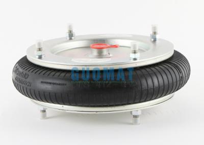 China Contitech Convolution Air Actuator FS412-10 G1/2 Industrial Rubber Air Spring With Flange for sale