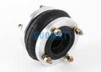 China 1H150076 Single Convoluted Type Air Spring 76mm Rubber Air Balloon With Flange for sale