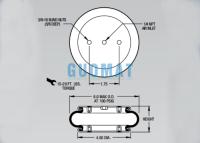 China W01-358-7001 Firestone Bellow Air Spring Style 16 Single Convoluted Air Ride Suspension for sale