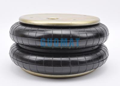 China W01-M58-6107 Firestone Suspension Rubber Bellows 1/4 BSP Double Convoluted Air Spring for sale