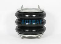 China FT 614-36 DS Contitech Industrial Air Spring 14''1/2X3 Triple Convoluted Type Rubber Bellows for sale