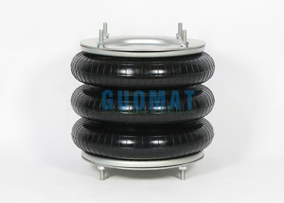 China FT 614-36 DS Contitech Industrial Air Spring 14''1/2X3 Triple Convoluted Type Rubber Bellows for sale
