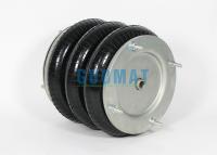 China FT 614-36 DS Contitech Industrial Air Spring 14''1/2X3 Triple Convoluted Type Rubber Bellows for sale