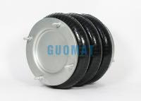China FT 614-36 DS Contitech Industrial Air Spring 14''1/2X3 Triple Convoluted Type Rubber Bellows for sale