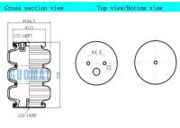 China 3/8 - 16UNC Screw GUOMAT Pick Truck Air Bags / Air Ride Suspension Parts for sale