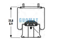 China 1R14-201 Goodyear Heavy Duty Truck Air Spring 566-28-3-020 Air Suspension System for sale