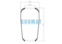 China 706 N1 Contitech Bus Air Spring 76797 Rubber Bellow MAN 81.43601.0096 for sale