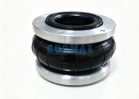 China 4.5‘’X1 Rubber Bellow Air Bags M6 Bolt Connection Flange Ring Air Spring Air Actuator for sale