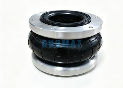 China 4.5‘’X1 Rubber Bellow Air Bags M6 Bolt Connection Flange Ring Air Spring Air Actuator for sale