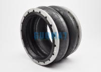 China W01-358-7191 Firestone Flange Air Spring 28 Style Ribbed Neck Aluminum Bead Rings Rubber Air Bags for sale