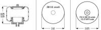 China 1S5-045 Goodyear Cab Air Shock Absorber ASC-08-7-139 Truck Suspension Air Spring for sale