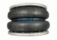 China FD 1710-25 RS Pneumatic Rubber Air Bag Double Convoluted Air Bellows With Bead Rings for sale