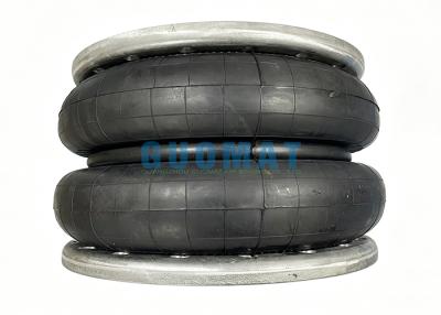 China FD 1710-25 RS Pneumatic Rubber Air Bag Double Convoluted Air Bellows With Bead Rings for sale