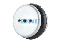 China 1/4 BSP Air Inlet W01-M58-6140 Firestone Suspension Air Spring M8x1.25 Blind Nuts Rubber Air Bags for sale