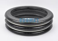 China S-500-3R Triple Convoluted Air Spring YOKOHAMA Vibration Isolator With Steel Waist Ring for sale