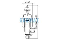 China MK996372 FUSO Truck Cab Air Shock Absorber MC053766 Suspension Air Spring for sale