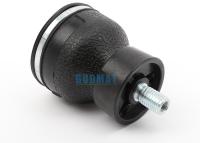 China Mini Lobe Sleeve Airbag Suspension Kit 91.44mm Extended Height 60.96mm Lower Plate for Vibration Isolation for sale