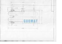 China M / 31163 Norgren Rerfer to 16X2 Industrial Air Spring Bellows GUOMAT NO. FL320166-2 Without Buffer Block for sale