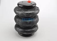 China GUOMAT 3B10X7 Pneumatic Air Spring Actuator / Triple Bellow Air Bag for sale