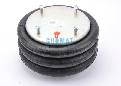 China W01-358-7800 Firestone Rubber Air Spring Assembly / Triple Convoluted Air Spring for sale