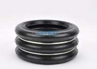 China S-350-3 Yokohama Rubber Air Spring Cushion 350-3 Triple Convoluted Bellows 160mm Height 47.1kN Load for sale