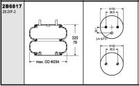 China Firestone W013586817 Air Shock Spring Ridewell Number 1003586817C for sale