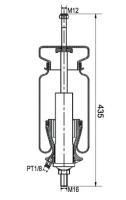 China 1349844 Air Shock Absorbers For Cab Front 1349840 / 1363122 Scania Cr - CP Series for sale