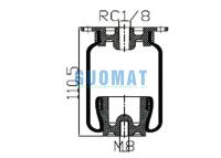 China SZ11-5 Rear And Front Cab Air Shock Absorber Replacement For SCANIA 486985 for sale