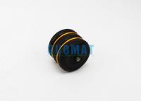 China SS Crimp Rubber Double Convoluted Air Spring Natural Width Bellows Diameter 144MM Air Inlet G3/8 for sale