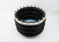 China Large Industrial Air Spring GUOMAT 3H480312 At 0.7 Mpa Max Dia 510mm With Ring 20pcs Bolts for sale