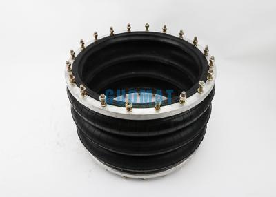 China Large Industrial Air Spring GUOMAT 3H480312 At 0.7 Mpa Max Dia 510mm With Ring 20pcs Bolts for sale