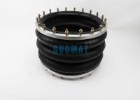 China Durable Rubber Air Spring Guomat 3H520312 At 0.7 Mpa Max Dia 550mm With Ring 24pcs Bolts for sale