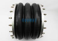 China Durable Rubber Air Spring Guomat 3H520312 At 0.7 Mpa Max Dia 550mm With Ring 24pcs Bolts for sale