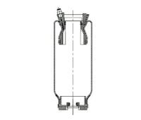 China VOL-VO 1075077 Cab Air Shock Absorber Kit Air Spring For VOL-VO FH 12 VOL-VO FH 16 for sale