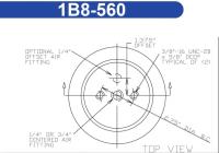 China 1B8-560 Industrial Air Spring / Bellows NO. 579 913 560 Small Plale 1B8-1 579-91-3-532 for sale