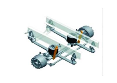 China Light Weight Structure Suspension System Fits Howo Bridge , 485 Bridge , 457 Bridgematch for sale