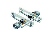 China Light Weight Structure Suspension System Fits Howo Bridge , 485 Bridge , 457 Bridgematch for sale