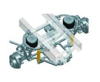 China Independent Suspension Double A Arm Structure Wide Air Spring Span Applicable Axle Load 3-4.5t Model for sale