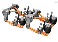 China W Shaped Guide Arm Air Auspension Replaces The Leaf Spring Suspension Of The Existing IVE-CO Bronte Series Models for sale