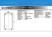 China 769N GOODYEAR 8053 TAURUS B156 Bus Air Spring For MENARINI 252933 for sale
