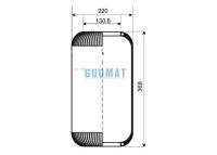 China Goodyear 9081 Bus Air Suspension System AIRTECH 30789 DT 262436 For VOL-VO B6R 20540789 for sale