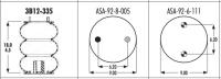 China 3B12-335 Goodyear Air Bellows Flex 578933100 For GRANNING 8221 for sale