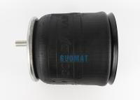 China Goodyear 1R12-541 Rolling Lobe Air Spring 228.6mm Top Plate 165.1mm Collapsed Height Industrial Airbag for sale
