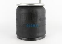 China Goodyear 1R12-541 Rolling Lobe Air Spring 228.6mm Top Plate 165.1mm Collapsed Height Industrial Airbag for sale
