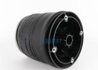 China Goodyear 1R12-541 Rolling Lobe Air Spring 228.6mm Top Plate 165.1mm Collapsed Height Industrial Airbag for sale