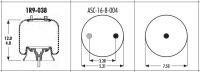 China 1R9-038 Goodyear Air Spring Flexmember  566-18-3-101 For GMC 2021085 for sale